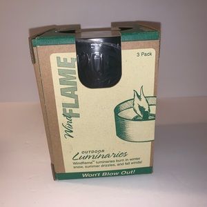 Wind Flame | Other | Wind Flame Outdoor Luminaries 3pack | Poshmark